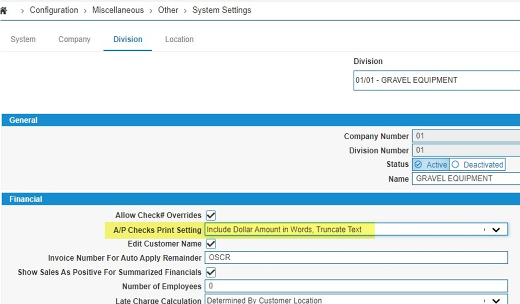 Word Wrapping on Accounts Payable Checks