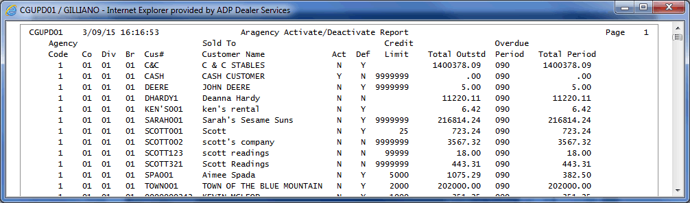 Logic for Activating and Deactivating the AR program