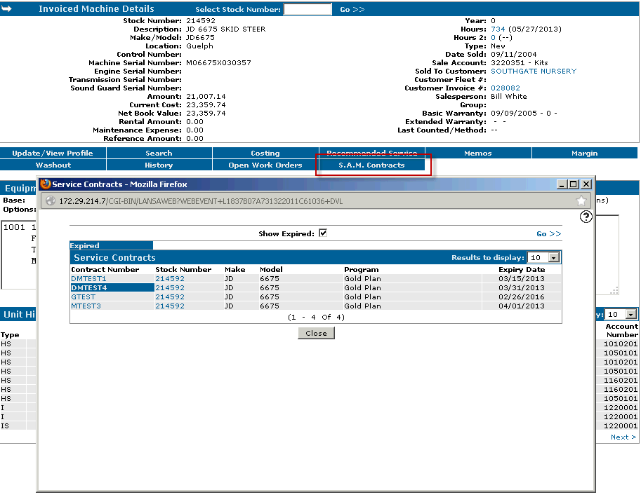 Allow Edit of SAM Contract from Customer Portal if User is Authorized