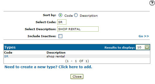 Deactivating a Work Order Type Code